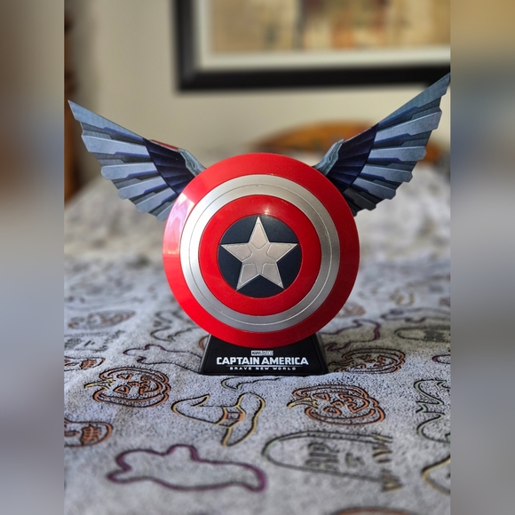 Other | Captain America Brave New World Popcorn Bucket With Wings ...